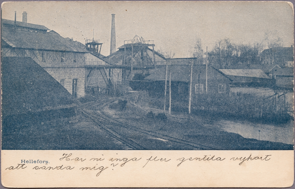 Hellefors Bruk. - Järnvägsmuseet / DigitaltMuseum
