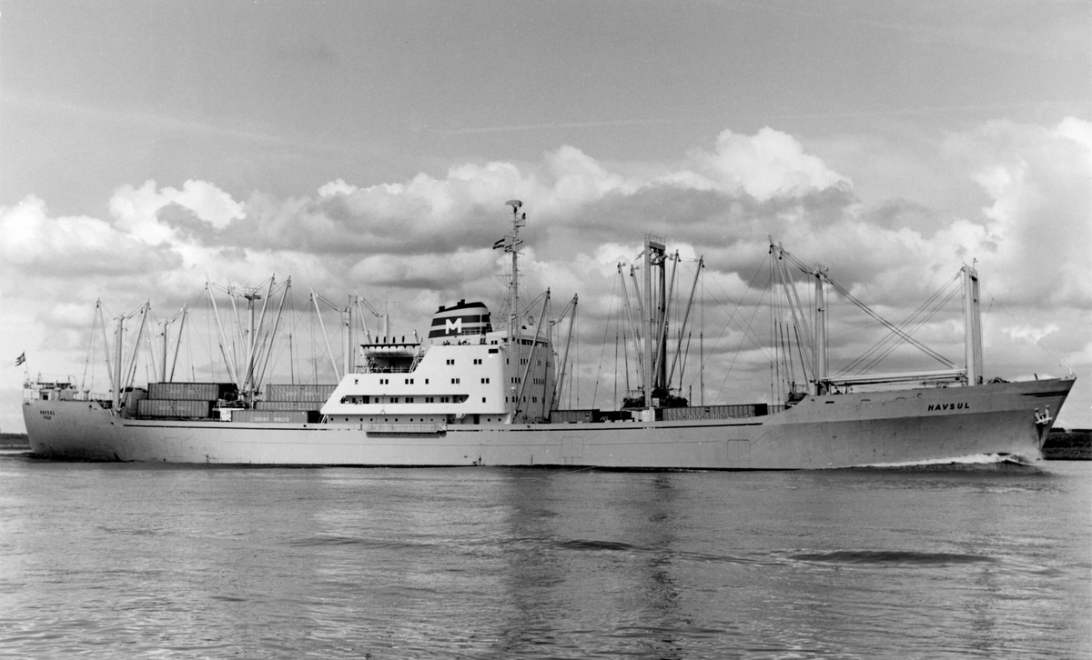 M/S Havsul (b. 1959, Lübecker Flender-Werke A.G., Lübeck) - Norsk ...