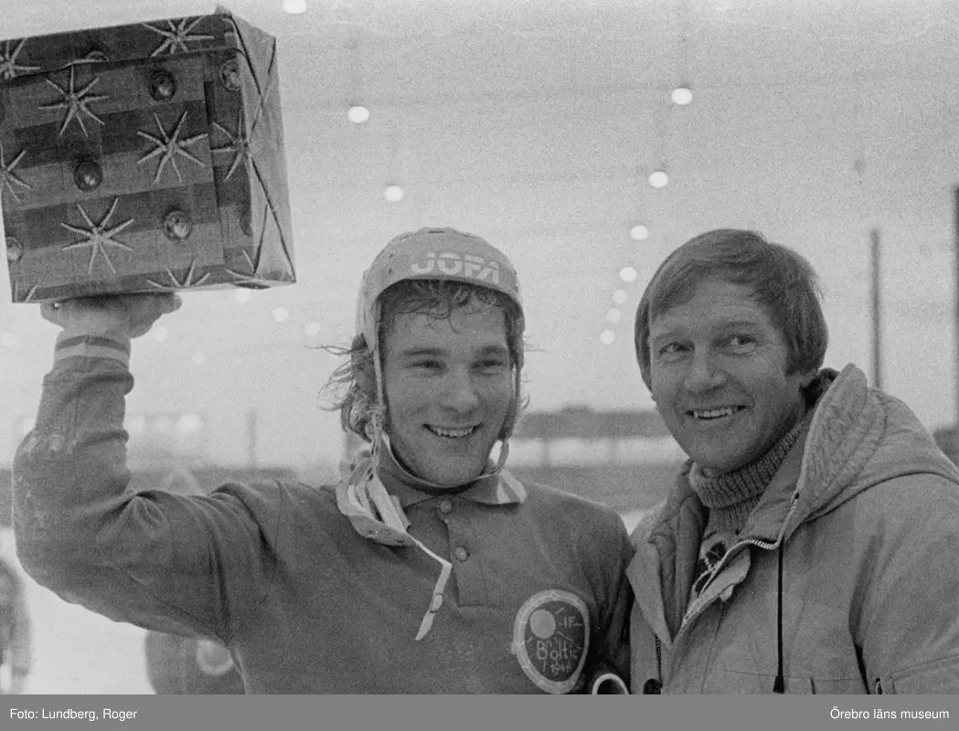 Kjell-Göran "Fille" Broström, bandy, IF Boltic, Karlstad och Orvar ...