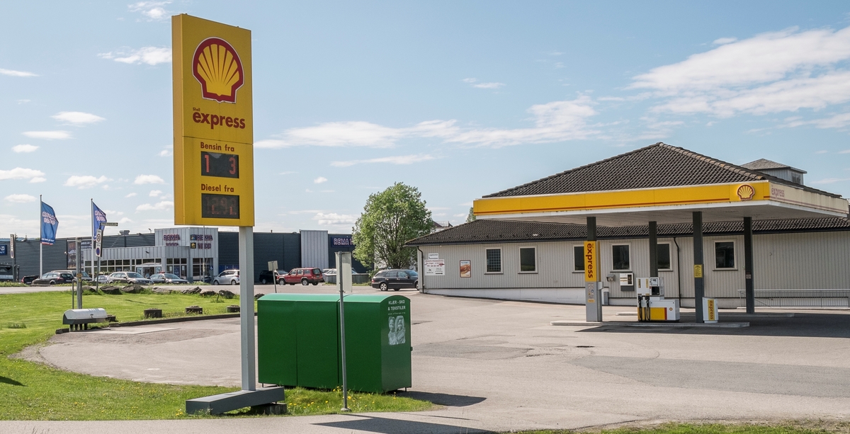 Shell bensinstasjon Prost Stabells vei Skedsmokorset Skedsmo ...