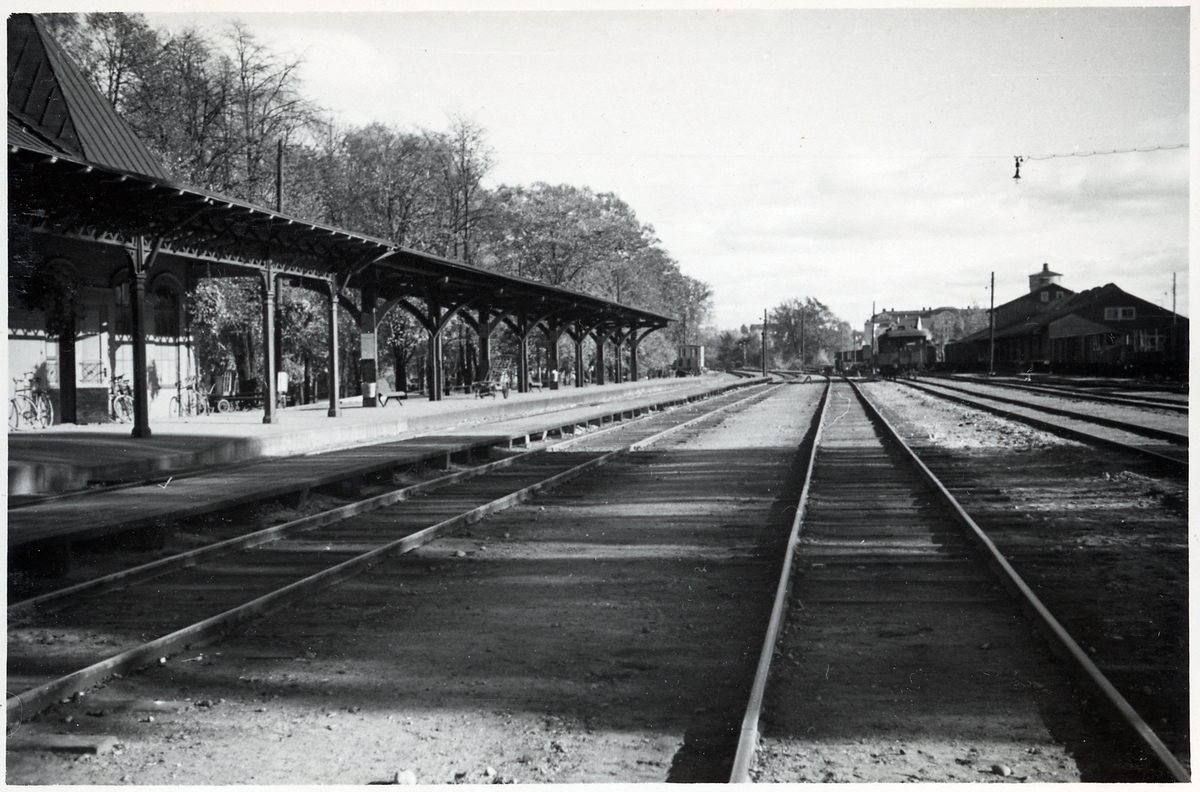 Karlstad C station. - Järnvägsmuseet / DigitaltMuseum